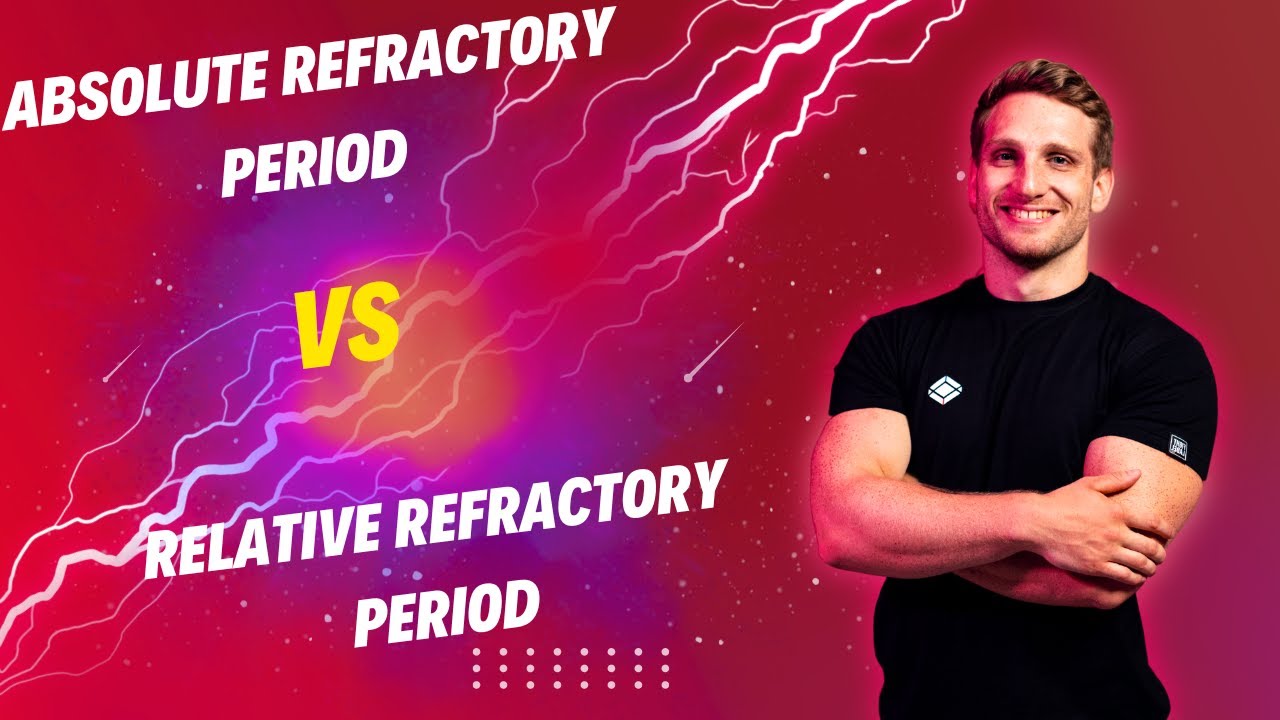 absolute refractory period and relative refractory period - YouTube