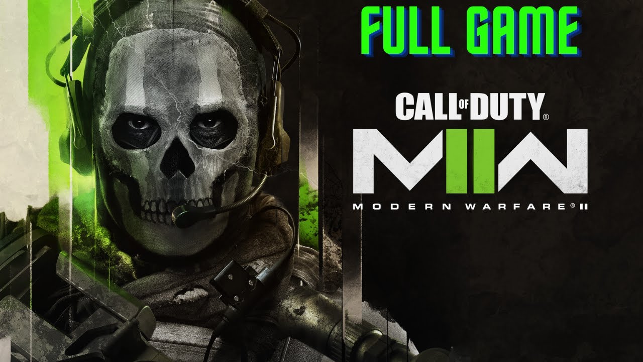 Call Of Duty Modern Warfare II｜Campaign Mode Walkthrough｜FULL GAME ...