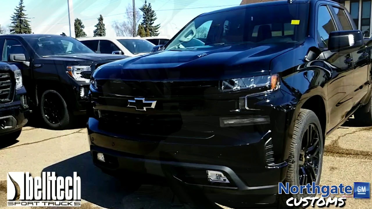 2020 Silverado Belltech Lowered RST 6.2L - YouTube