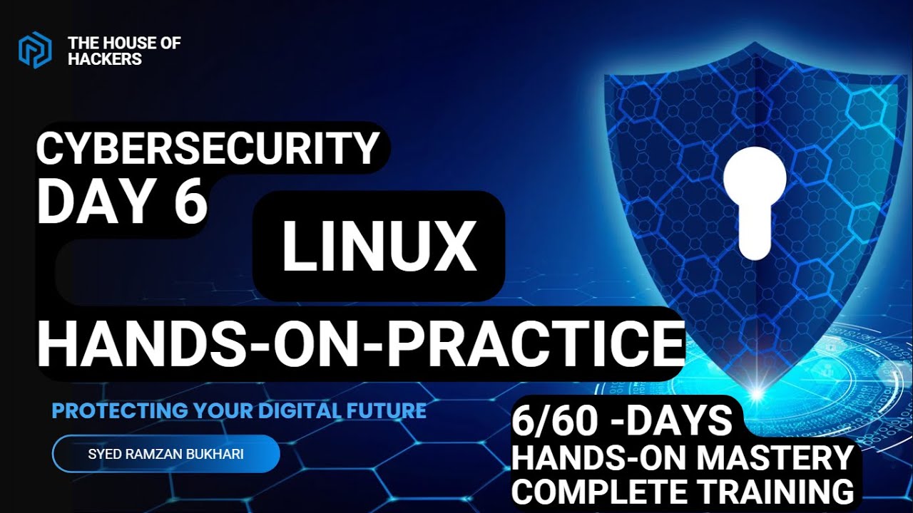 Day 6 - LINUX Fundamentals for Cybersecurity | 60-Day Ultimate Hacking ...