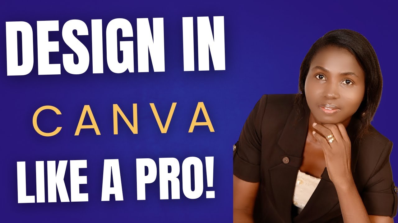 HOW TO DESIGN IN CANVA - YouTube