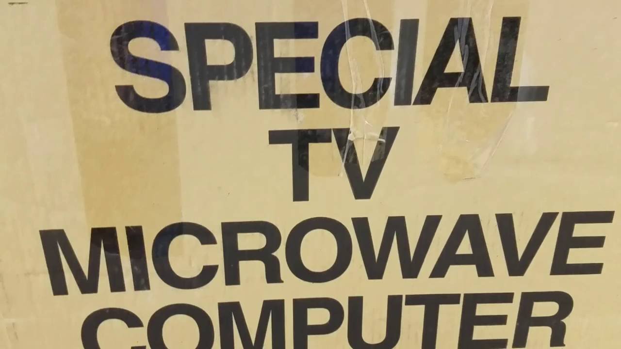 UNBOXING OF SPECIAL MICROWAVE COMPUTER by Classic Game Room - YouTube