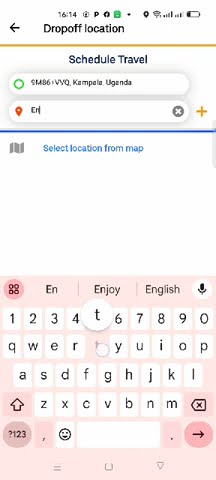Client location and Drop off location - YouTube