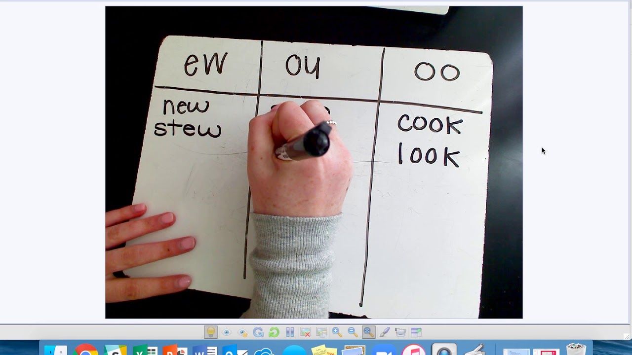 Phonics Reader- ew, ou sounds - YouTube