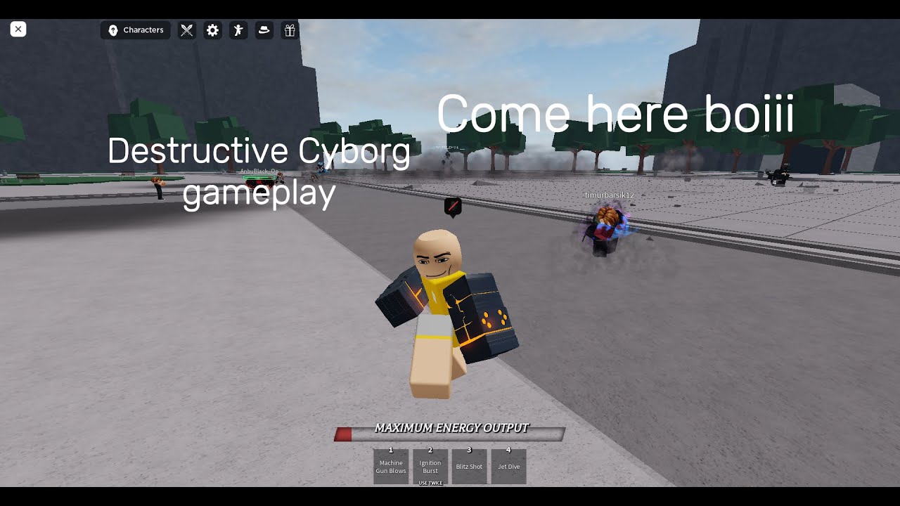 The strongest battlegrounds gameplay with destructive cyborg - YouTube