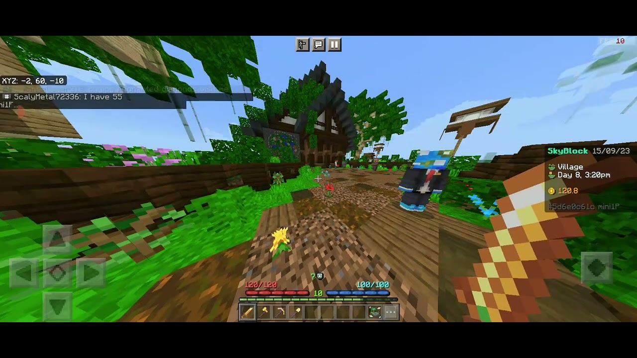 I finally got the Zombie Pickaxe and Scavenger Talisman in Craftersmc ...