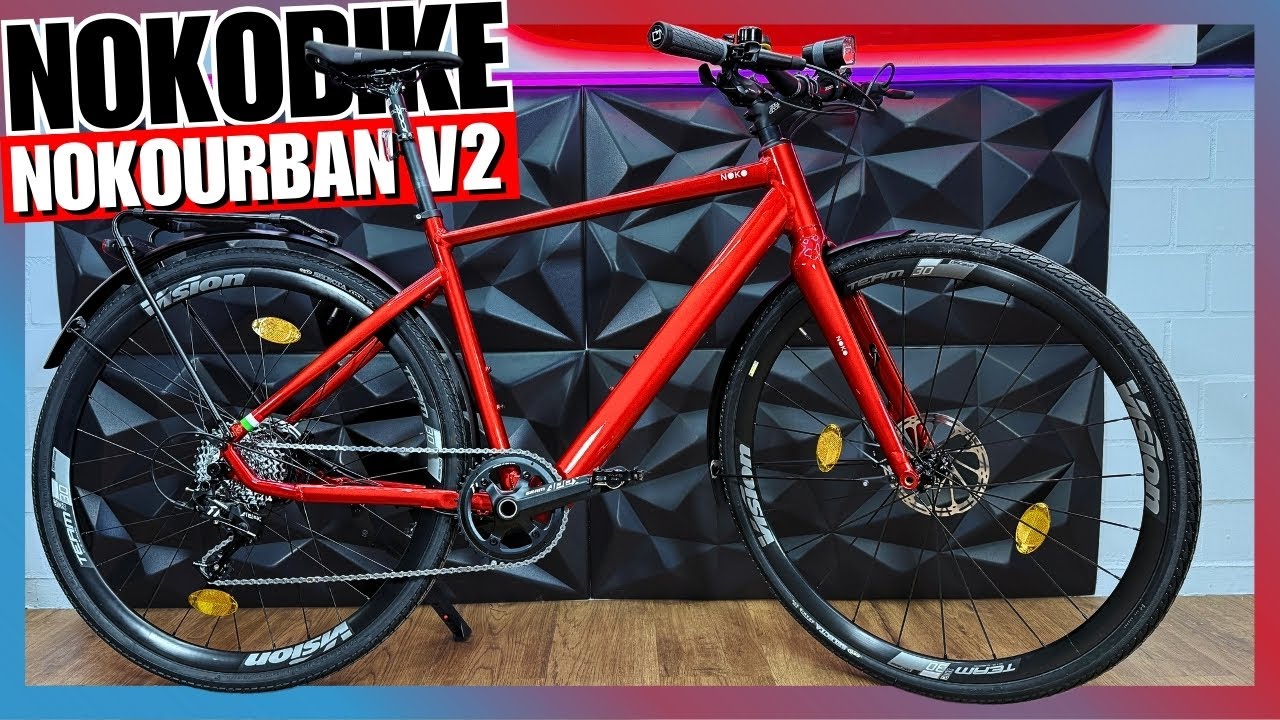 NOKOurban V2 🇮🇹 Italiens City-Bike für Pendler 🚲 Urbaner Stil & Performance #NOKOBike #NOKOurban ...