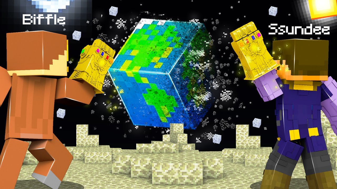 Using INFINITY POWERS to NUKE Insane Craft! - YouTube