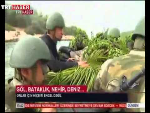 Eğirdir Dağ ve Komando Okulu-Komando İhtisas Kursu Su Safhası
