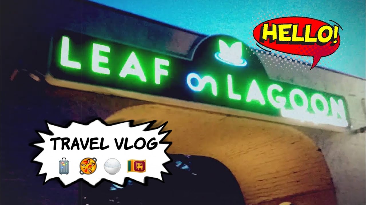 Dinner at Leaf On Lagoon 🍚 🍲 🍛 - YouTube
