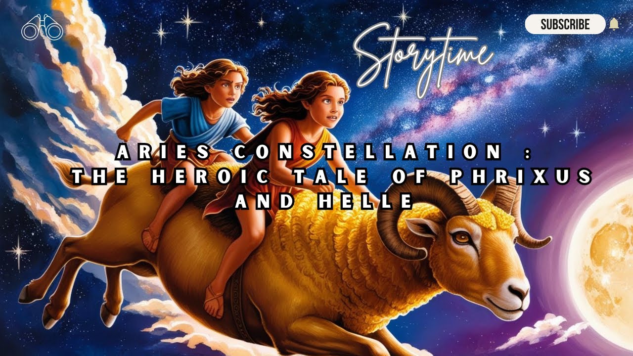 Aries Constellation Story: The Heroic Tale of Phrixus and Helle - YouTube