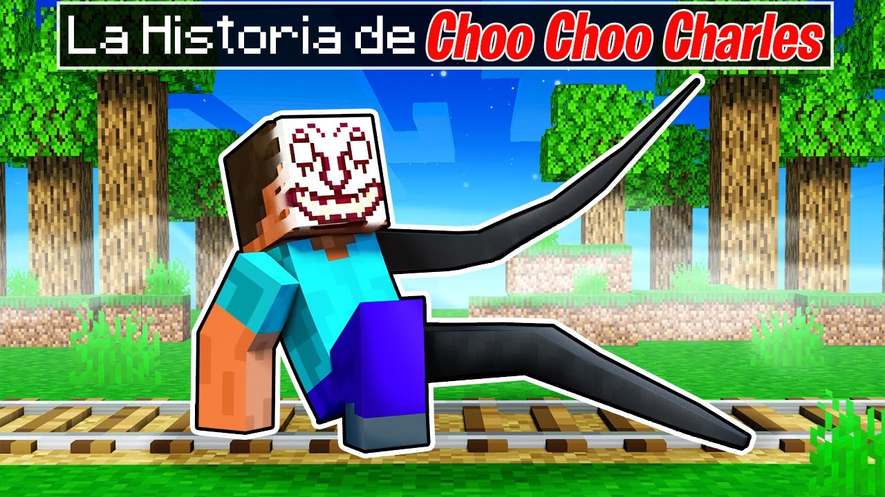 ¡La historia de CHOO CHOO CHARLES en Minecraft! - YouTube