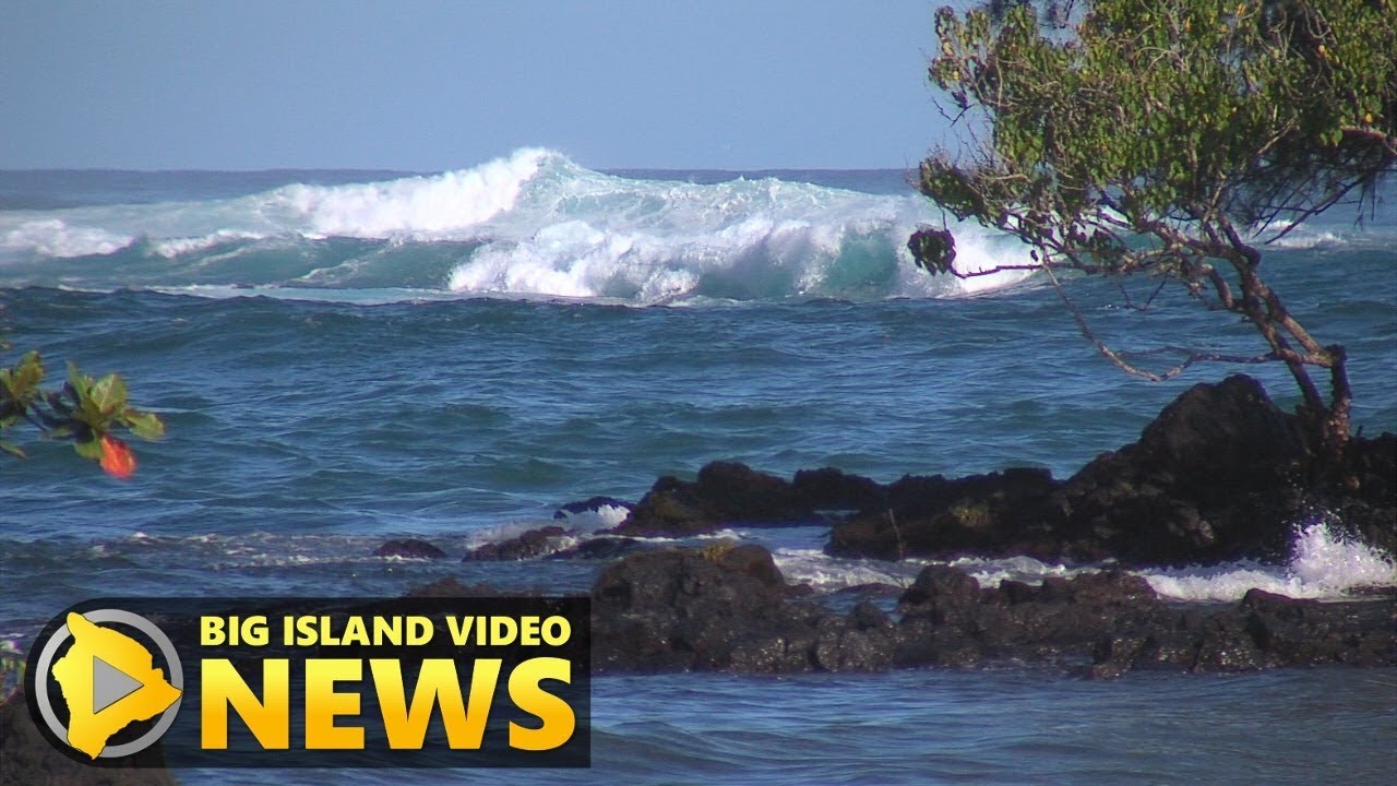 High Surf In Hilo Bay, Seen From Keaukaha (Nov. 15, 2019) - YouTube