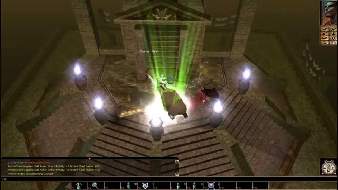 Let's Play Neverwinter Nights 42: The Swords of Never - YouTube