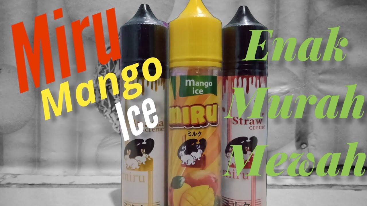 Miru Mango Ice by JoZoJo Brew || Mango Fruity nya Enak Bener - YouTube