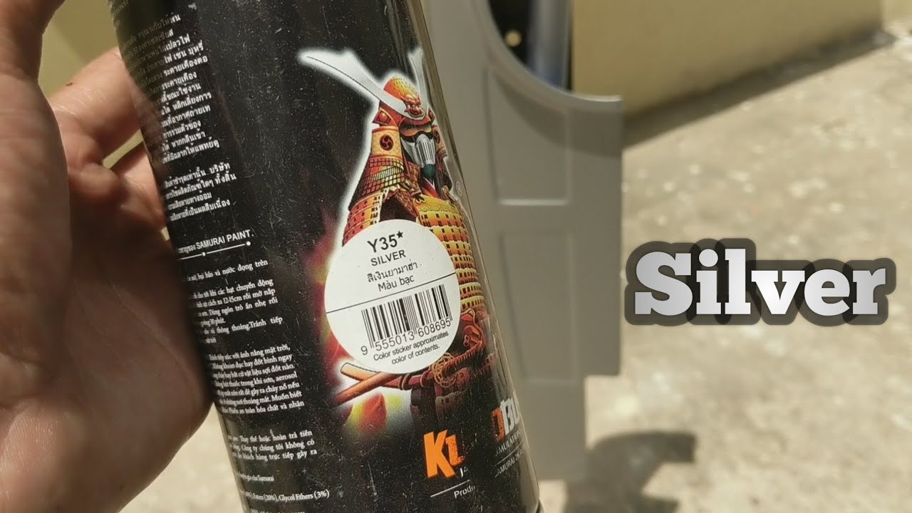 Y35* Silver Samurai Paint - YouTube