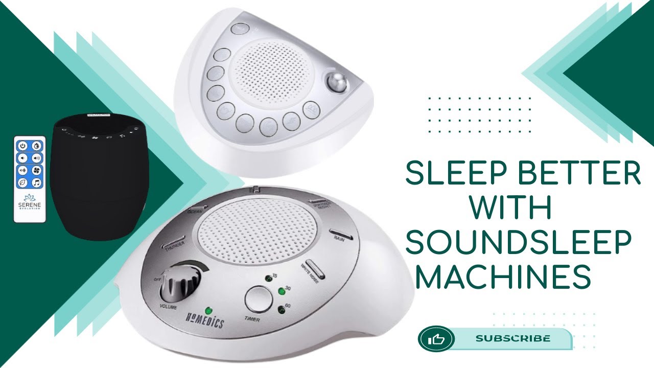 "Sleep Better with SoundSleep Machines" Amazoni Gadgets 4 All - YouTube