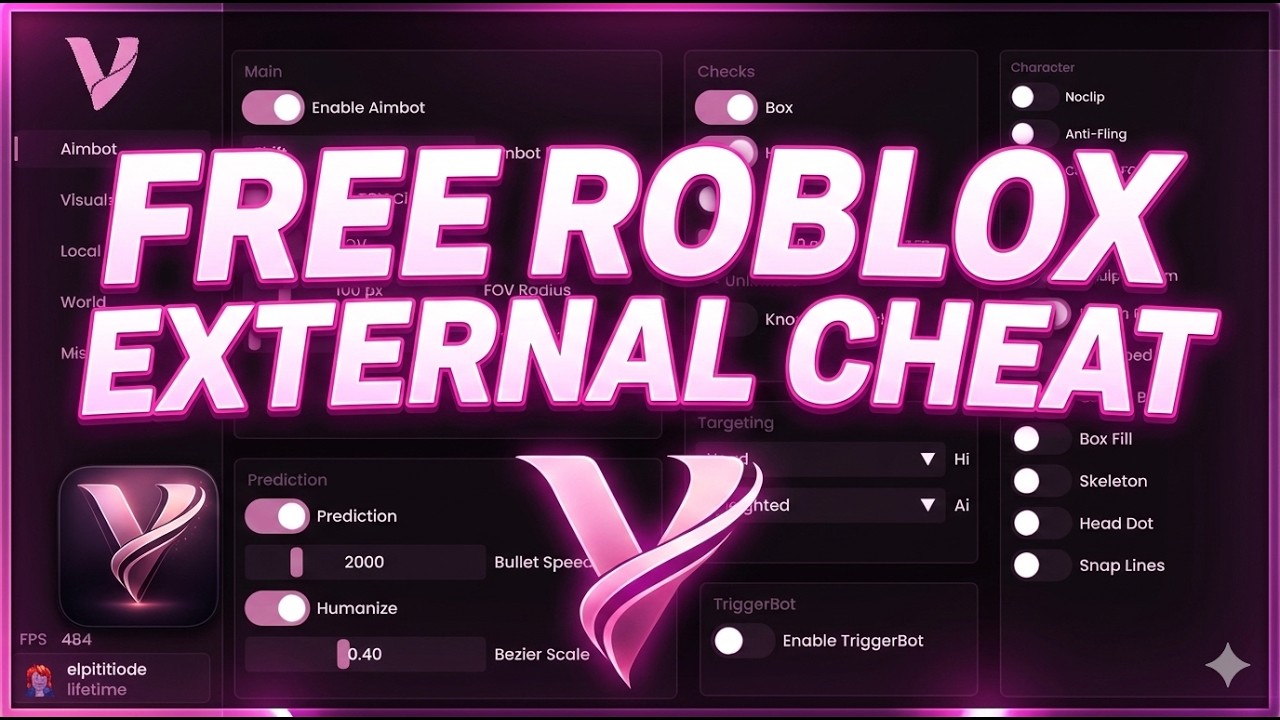 Vortex Free Roblox External Cheat | Full Showcase - YouTube