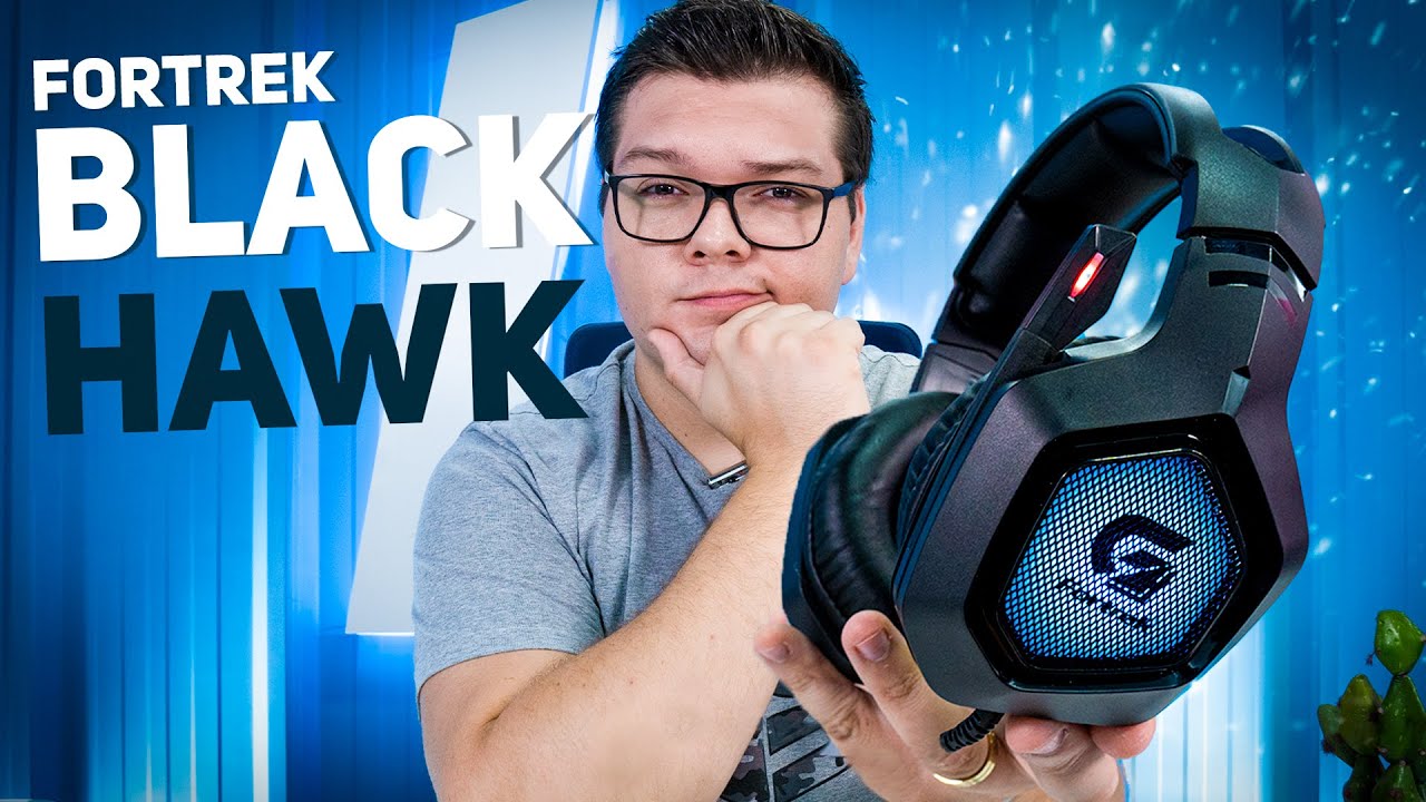 Headset Fortrek Black Hawk | Uma Boa Opção GAMER? Unboxing e Análise ...