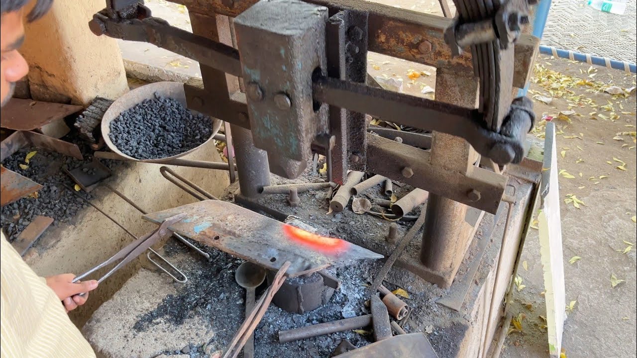 Palti Plough Sharpening And Renewing Video | Hammer Machine | Most ...