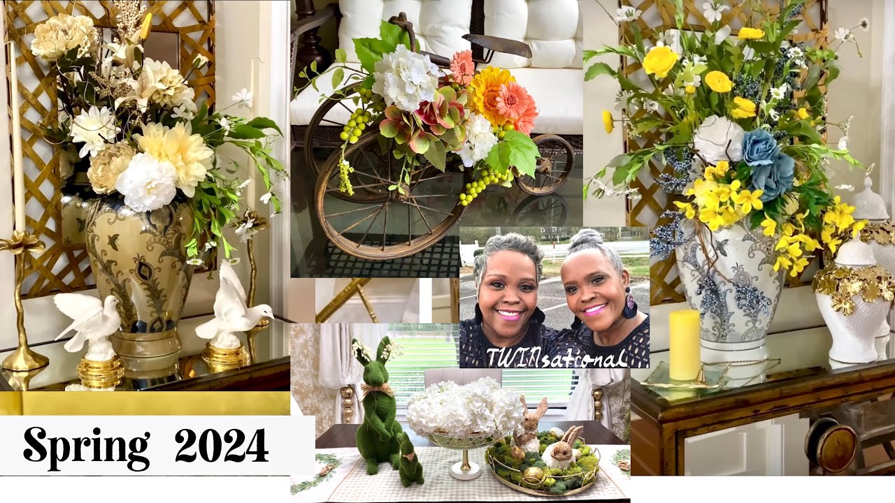 *NEW*SPRING 2024 DECORATING IDEAS/SPRING DECOR - YouTube