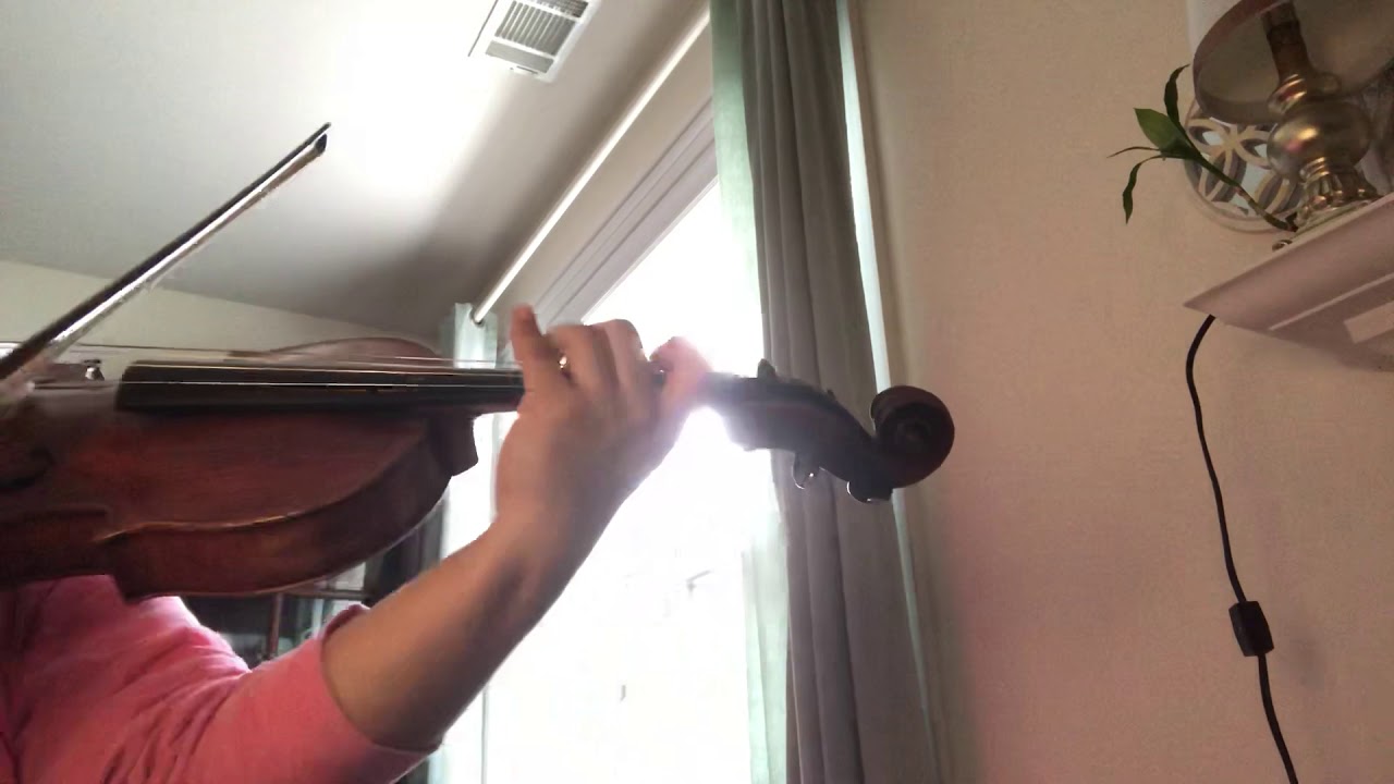 Viola Solo suite No.3, Bouree 1&2 by J.S.Bach - YouTube