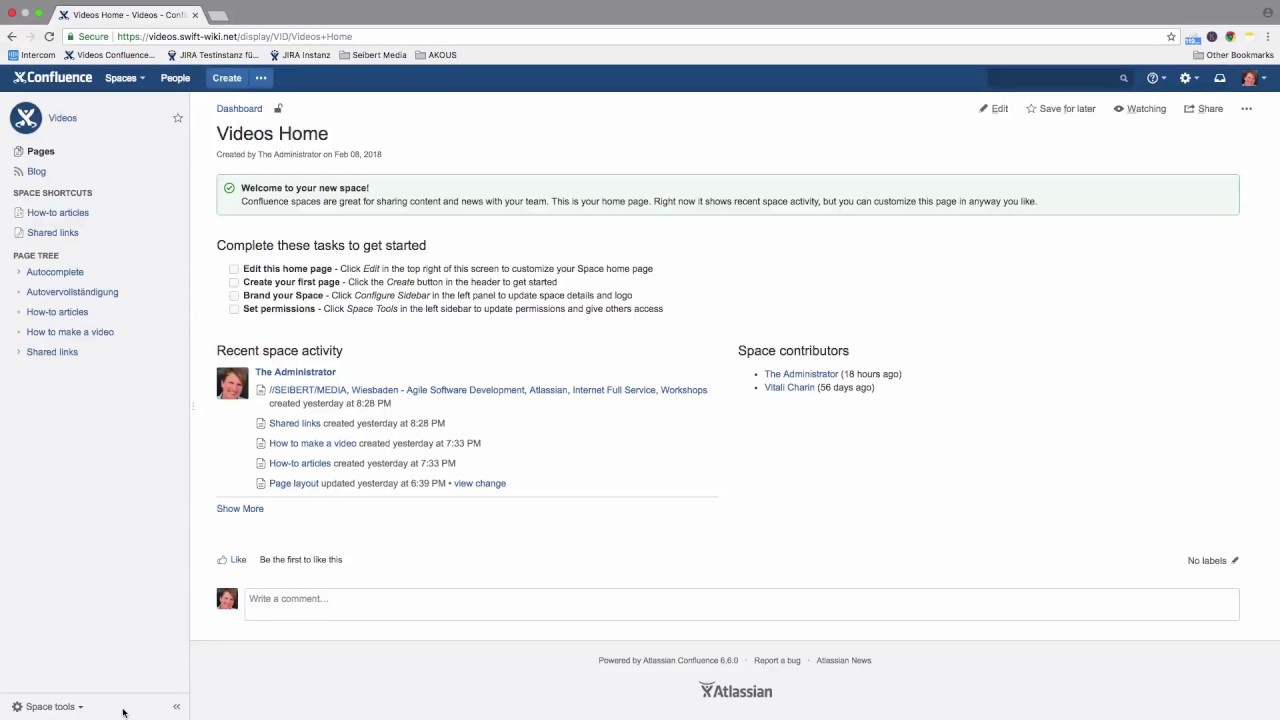Reset a blueprint to its default - Learn Atlassian Confluence #103 ...