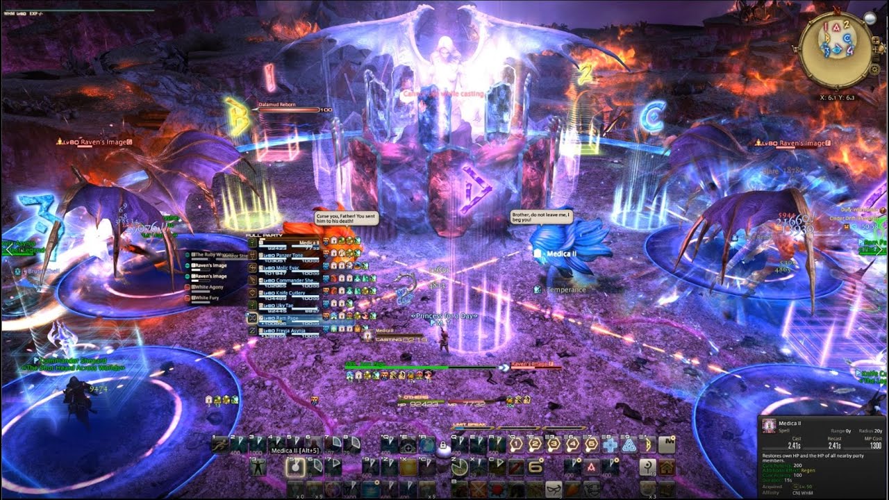 FFXIV Patch 5.2 - Cinder Rift Extreme (Ruby Weapon), WHM PoV - YouTube