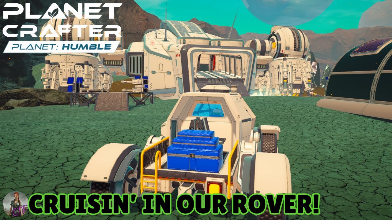 E12-Planet Crafter DLC-Planet: Humble-WE MADE THE ROVER!! - YouTube