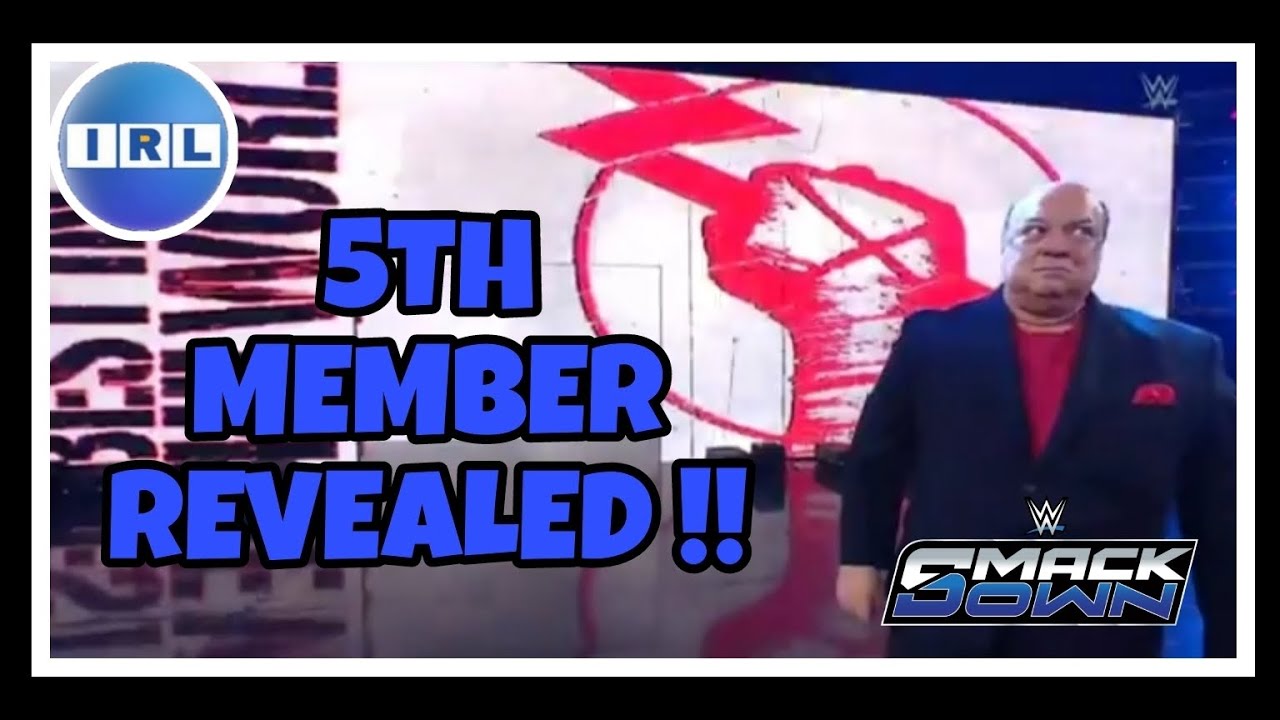 UNMISSABLE: 5TH MEMBER REVEALED ( Smackdown review) #wwe #smackdownwwe ...
