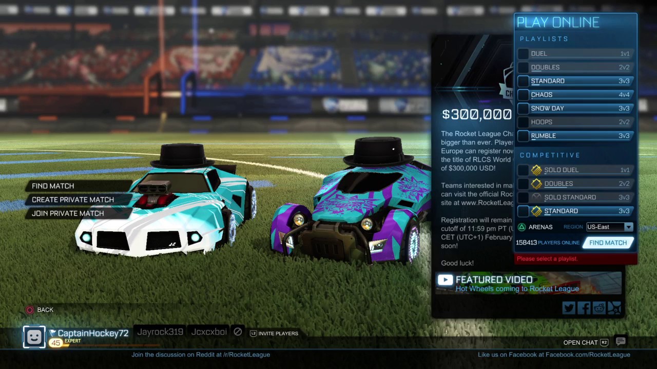 We need one member for RLCS3 - YouTube