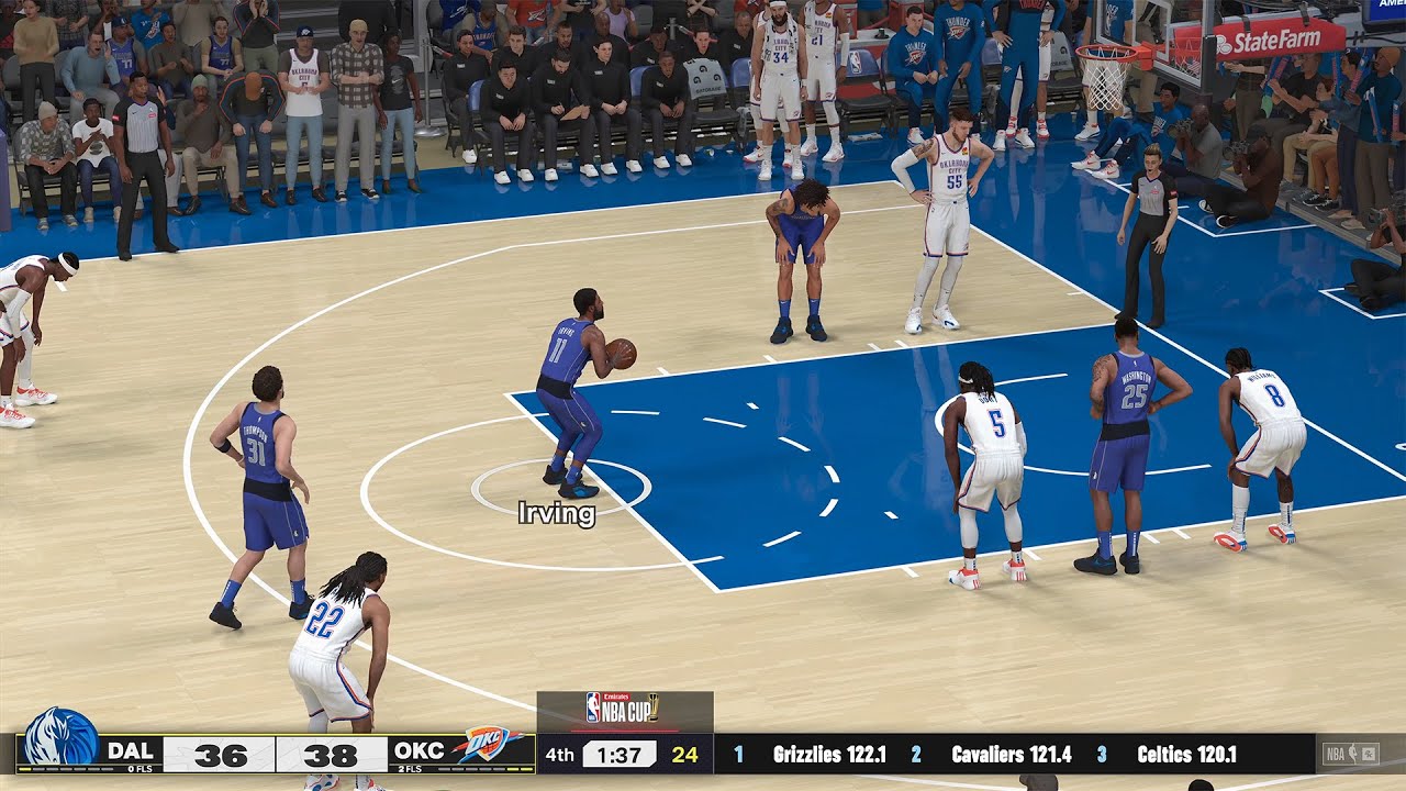 Shai Gilgeous-Alexander vs Luka Dončić (Dallas Mavericks vs Oklahoma ...