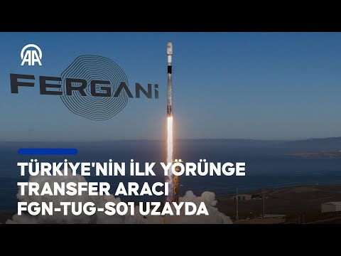 Fergani Uzay tarafından milli imkanlarla geliştirilen FGN-TUG-S01 uzayda