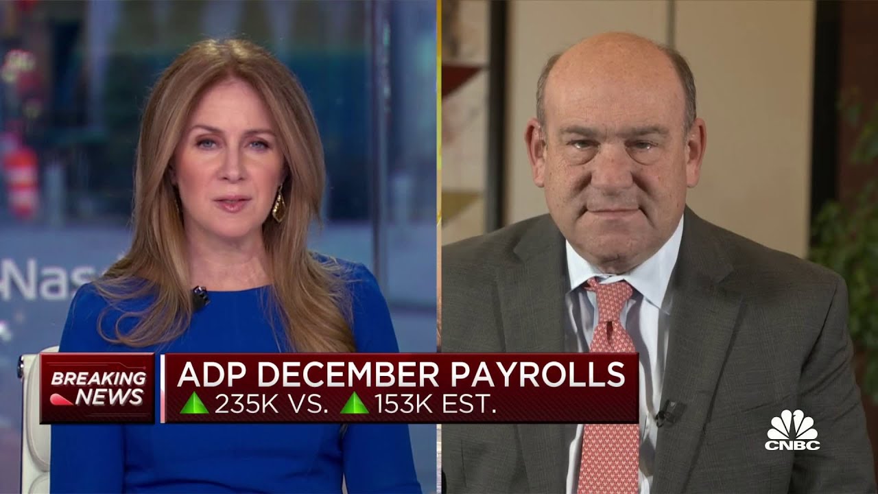 Job market shows unexpected strength in ADP December payroll report ...