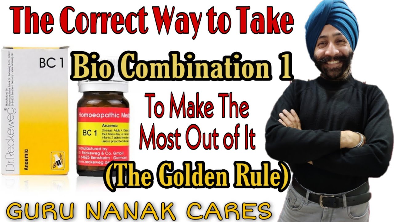 The CORRECT Way to Take BIO COMBINATION 1 to Make The Most Out Of It ...