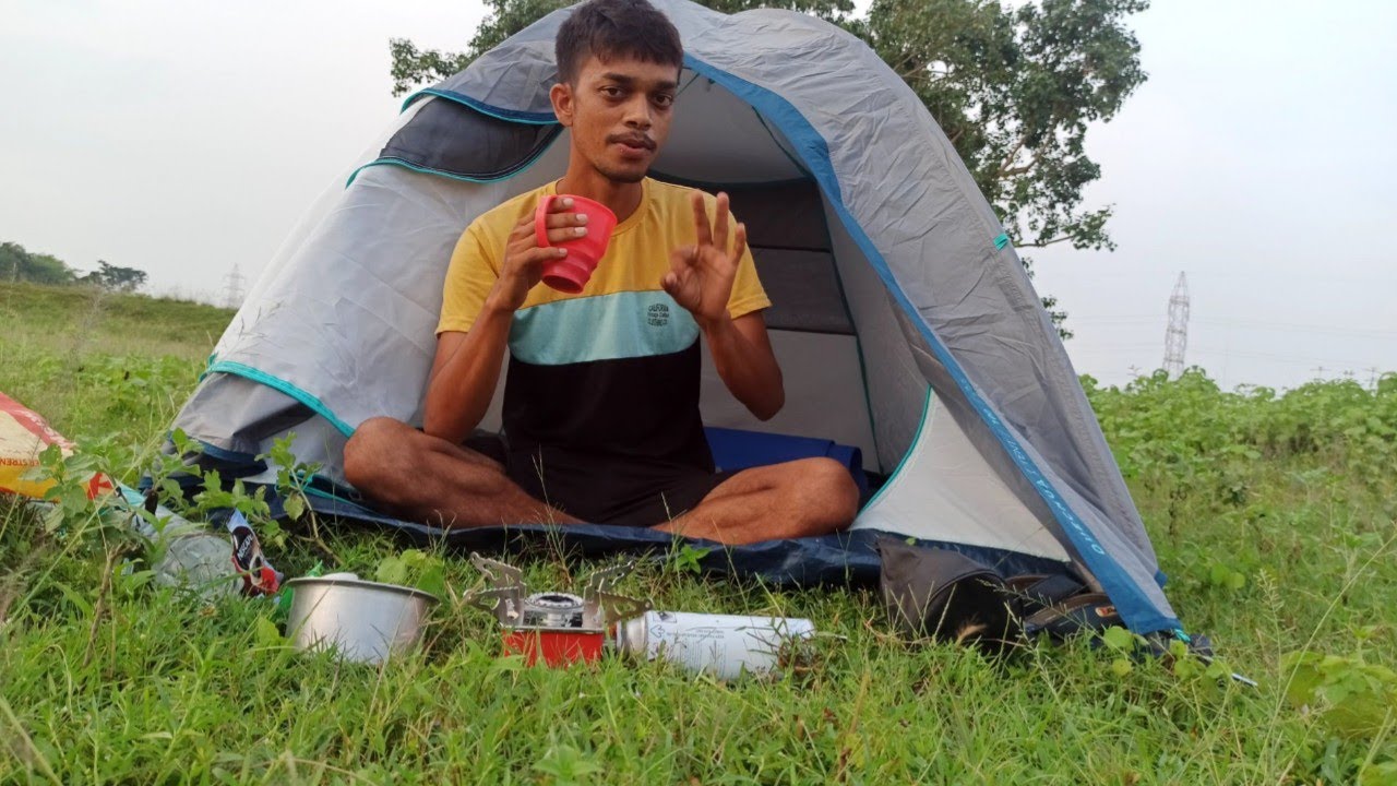 My 1st Solo Camping Vlogs| Bengali Camping Vlogs|| - YouTube