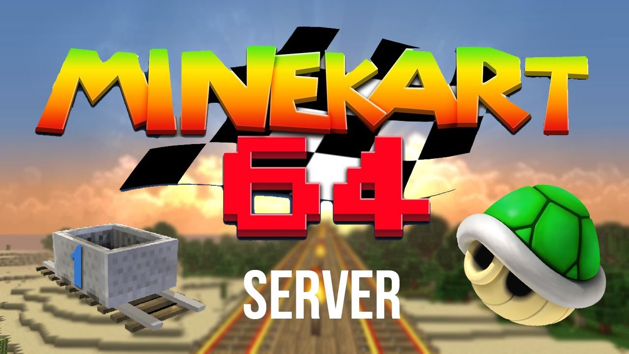 Super Mario Kart Racing In Minecraft - YouTube