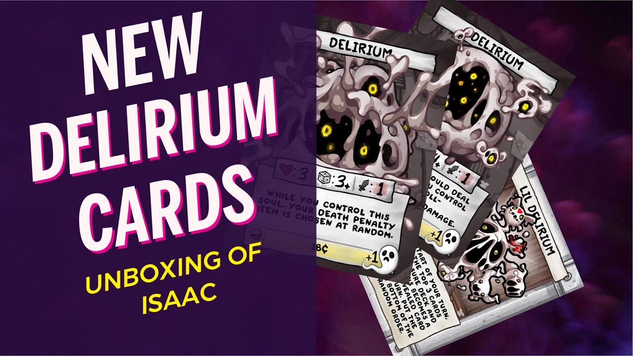 Delirium Cards - Four Souls Box - YouTube