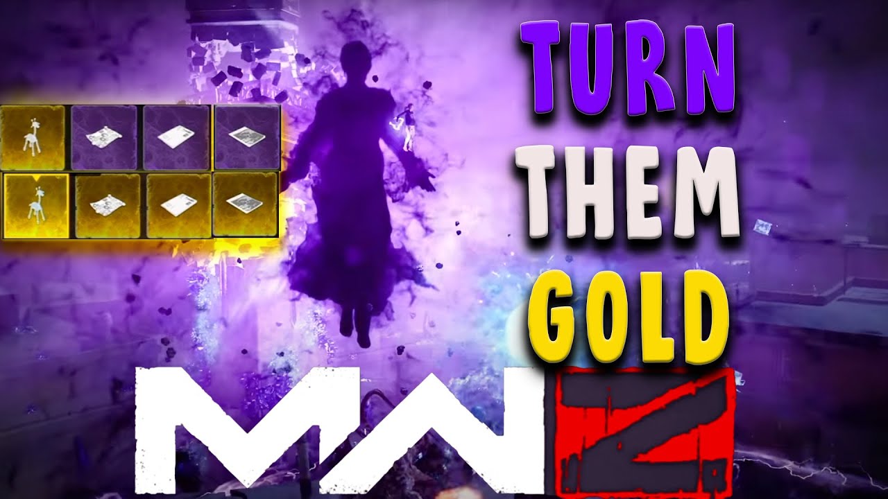 MW3 Zombies - How To Turn Purple Relics To Gold and Unlock The New Dark ...