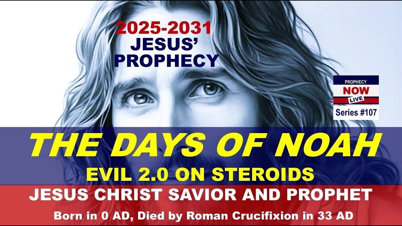 Jesus' Prophecy, 2025 to 2031, The Days of Noah, Evil 2.0 on Steroids ...