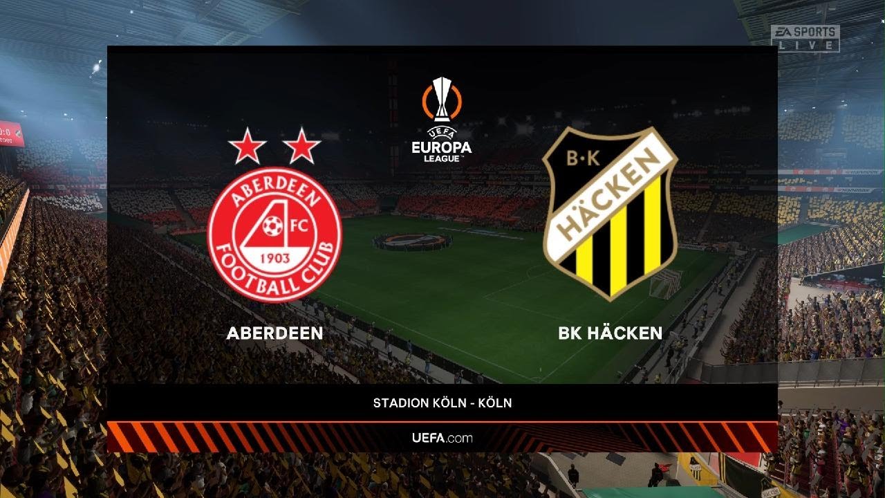 Aberdeen vs BK Häcken | UEFA Europa League 31st August 2023 Full Match ...