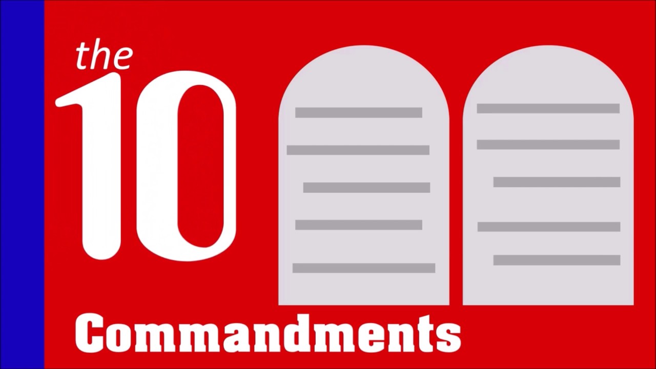 THE TEN COMMANDMENTS - NUMBER 1 - KIDZ KLUB - YouTube