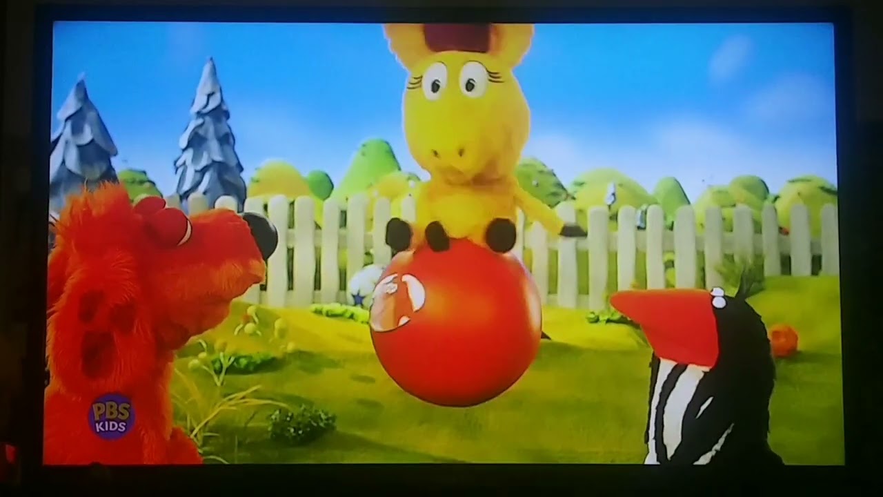 Donkey Hodie bounces on a Bobski Ball but Falls on Top of Bob Dog - YouTube