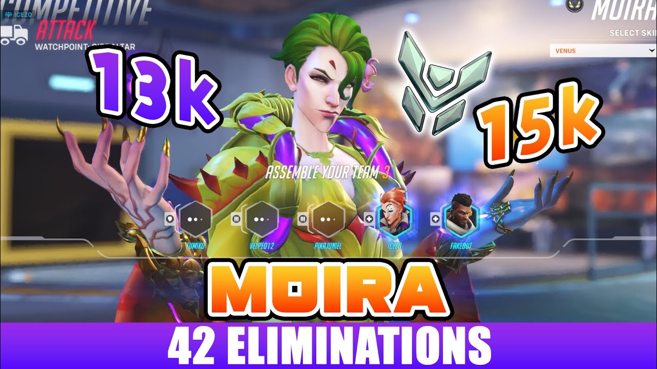 HOW TO PLAY MOIRA #overwatch2 #MOIRA - YouTube