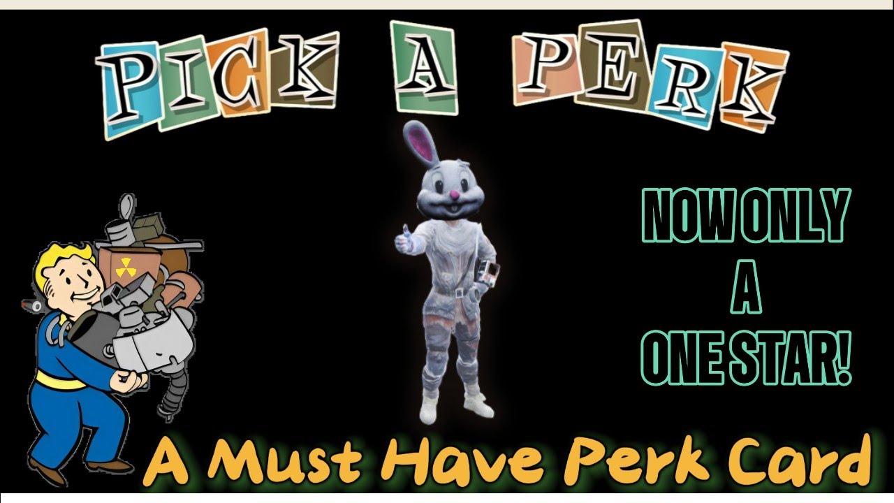 This Perk-Card Became A Must Have -Fallout 76 - YouTube