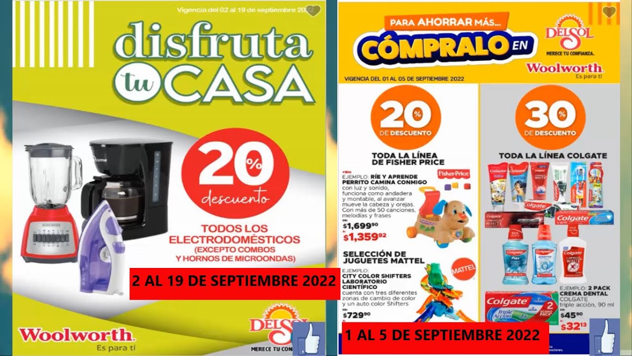 ☀️FOLLETOS DEL SOL -WOOLWORTH - YouTube