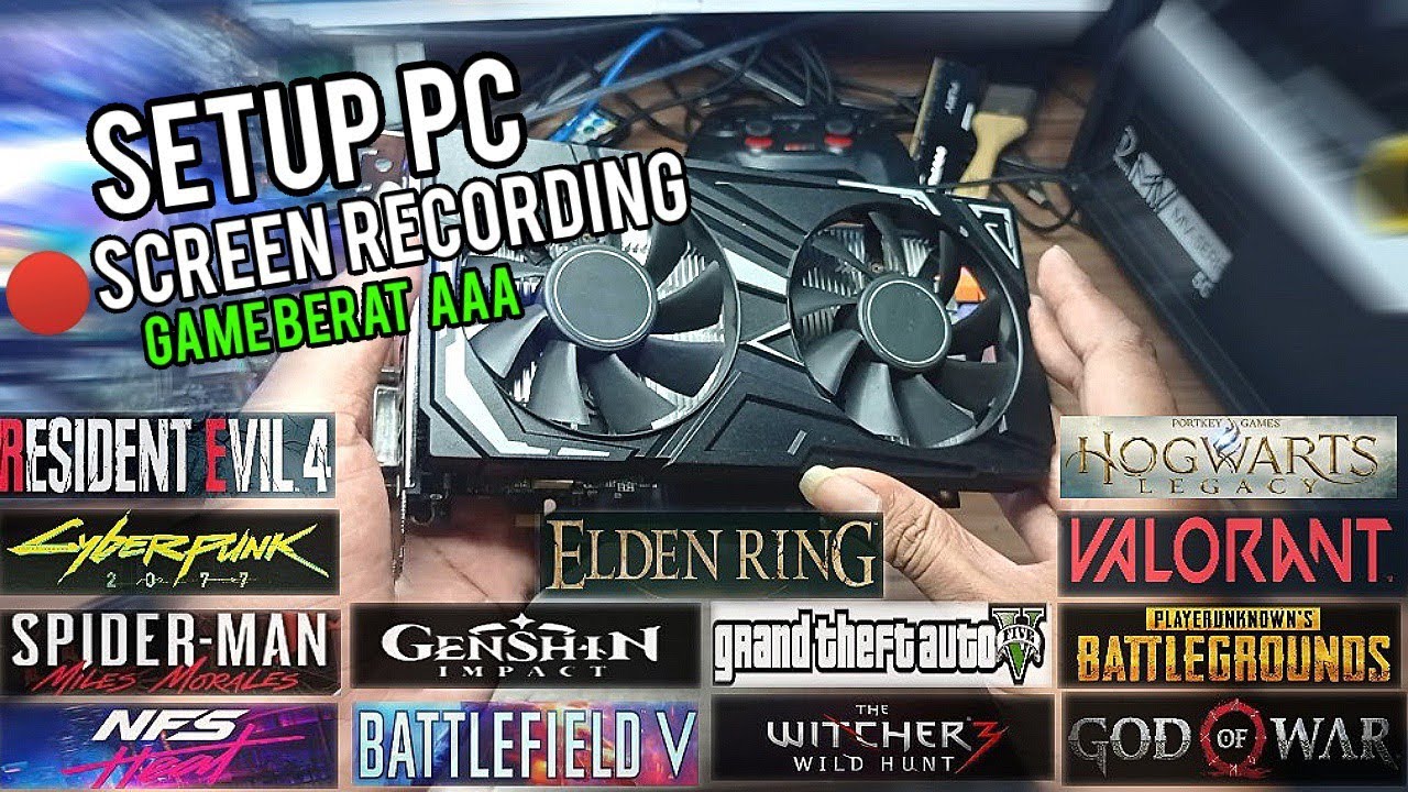 TEST SCREEN RECORDER VGA LIBAS GAME BERAT | GTX 1650 DAN PROCCESSOR ...