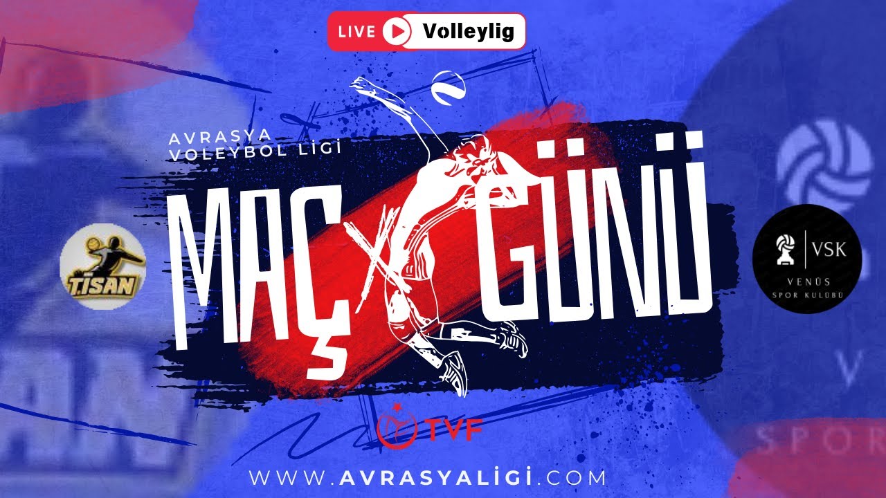 Tisan VT 3- 2 Venüs VT \ Avrasya Voleybol Ligi Sonbahar Sezonu 5.Hafta ...