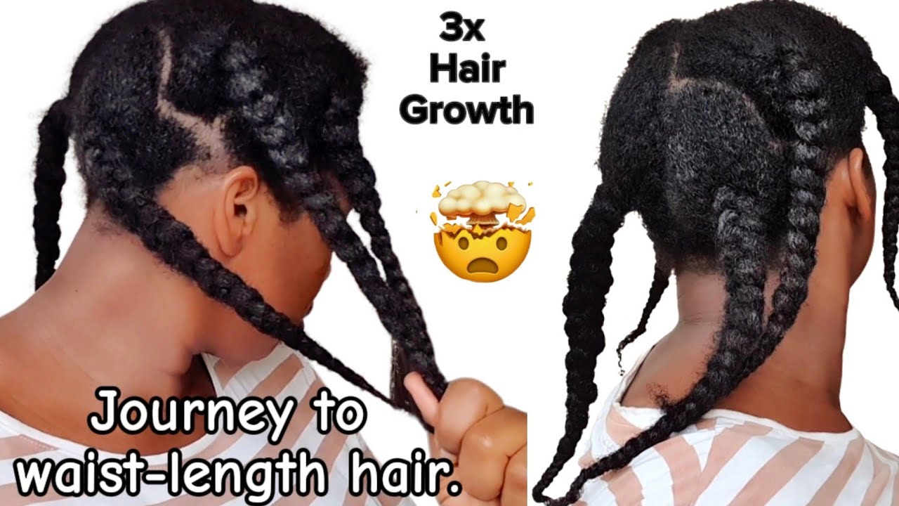 This is how I doubled my hair growth😲 | My Natural Hair Care Routine ...