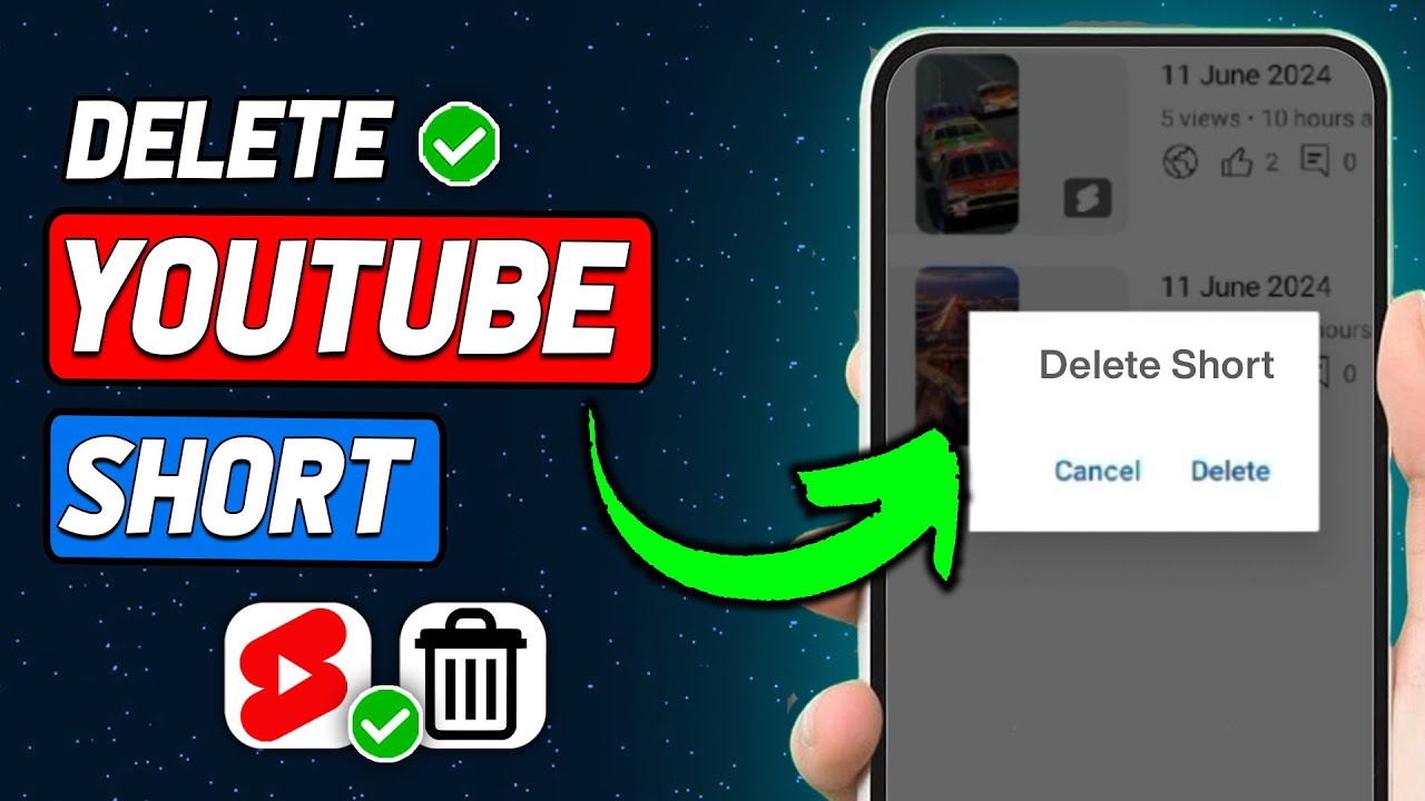 How To Delete A YouTube Short From Your Channel (2025 New Method) - YouTube